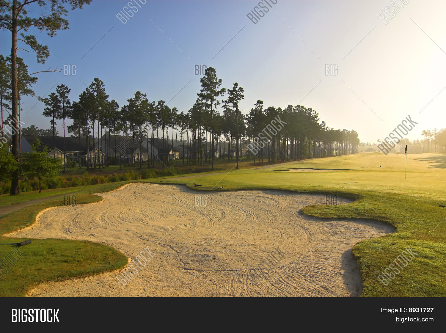 Homes On Golf Course Image & Photo (Free Trial) | Bigstock