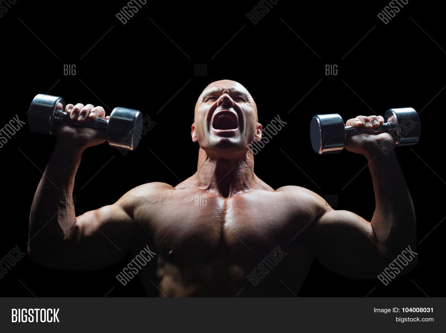 Aggressive Bodybuilder Image & Photo (Free Trial) | Bigstock