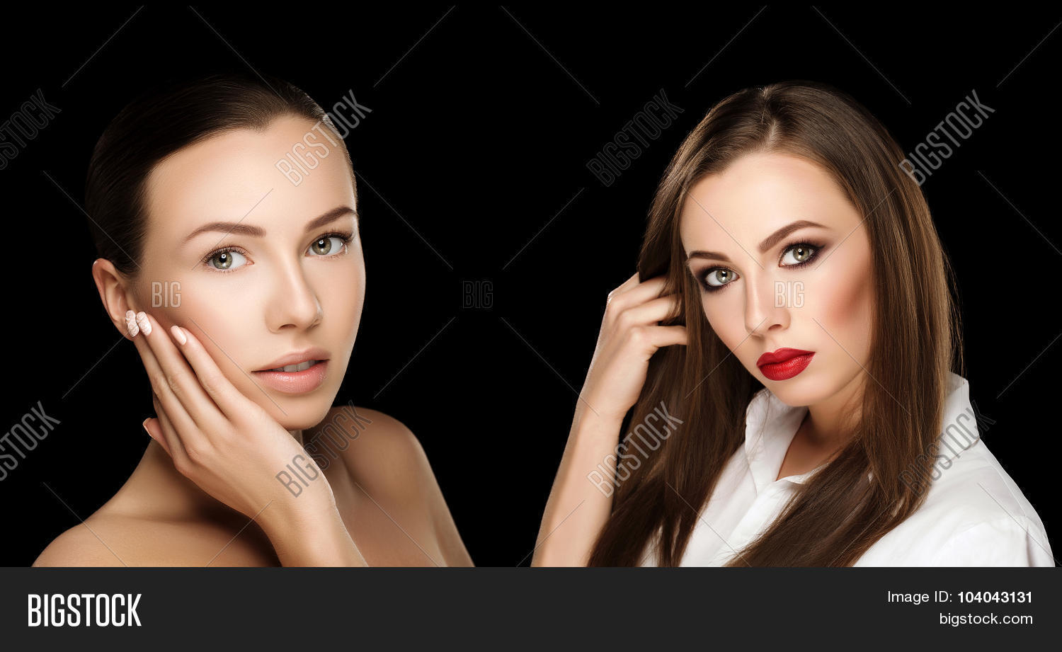 Comparison Portraits Image & Photo (Free Trial) | Bigstock