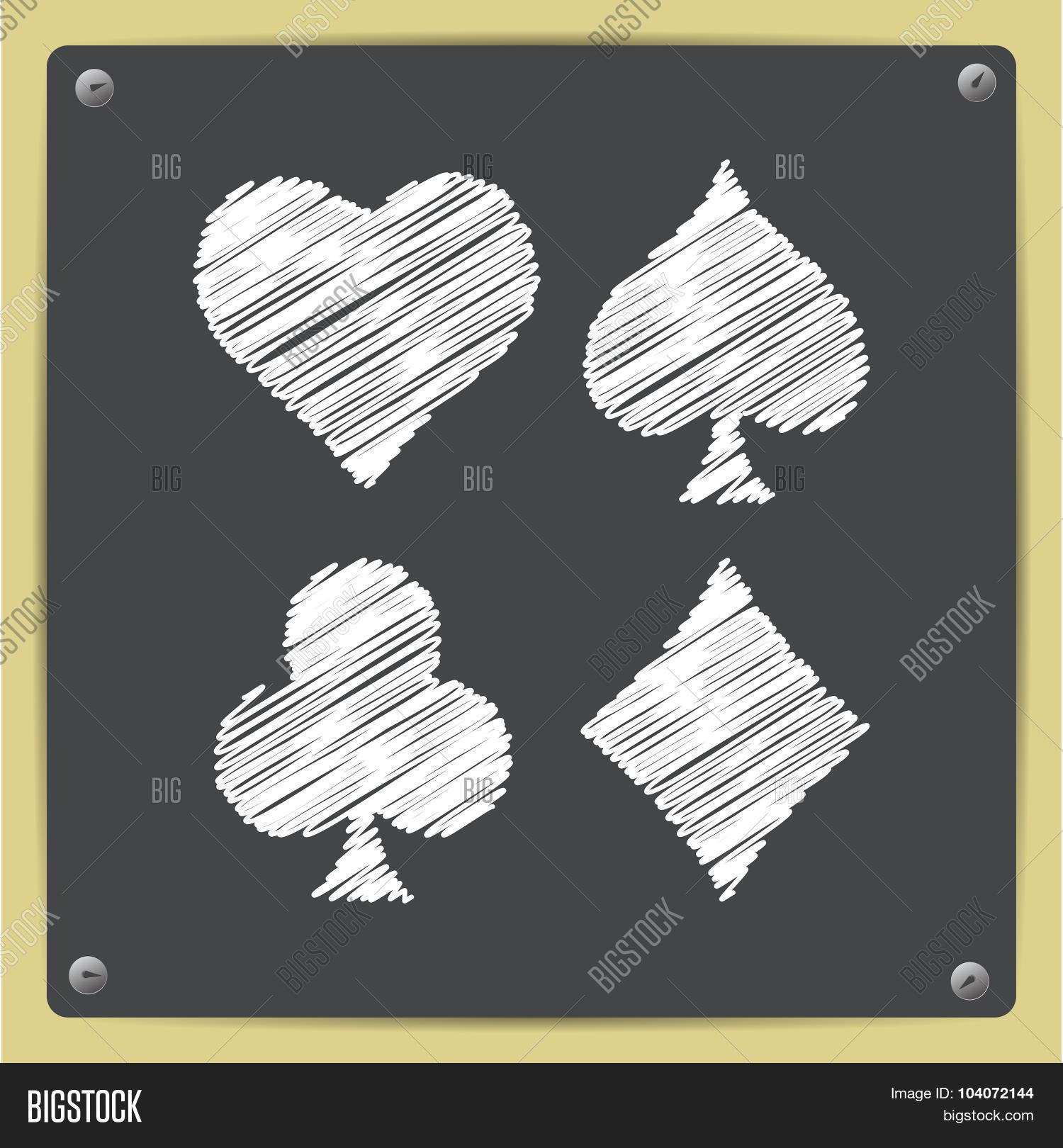 Vector Game Cards Vector & Photo (Free Trial) | Bigstock