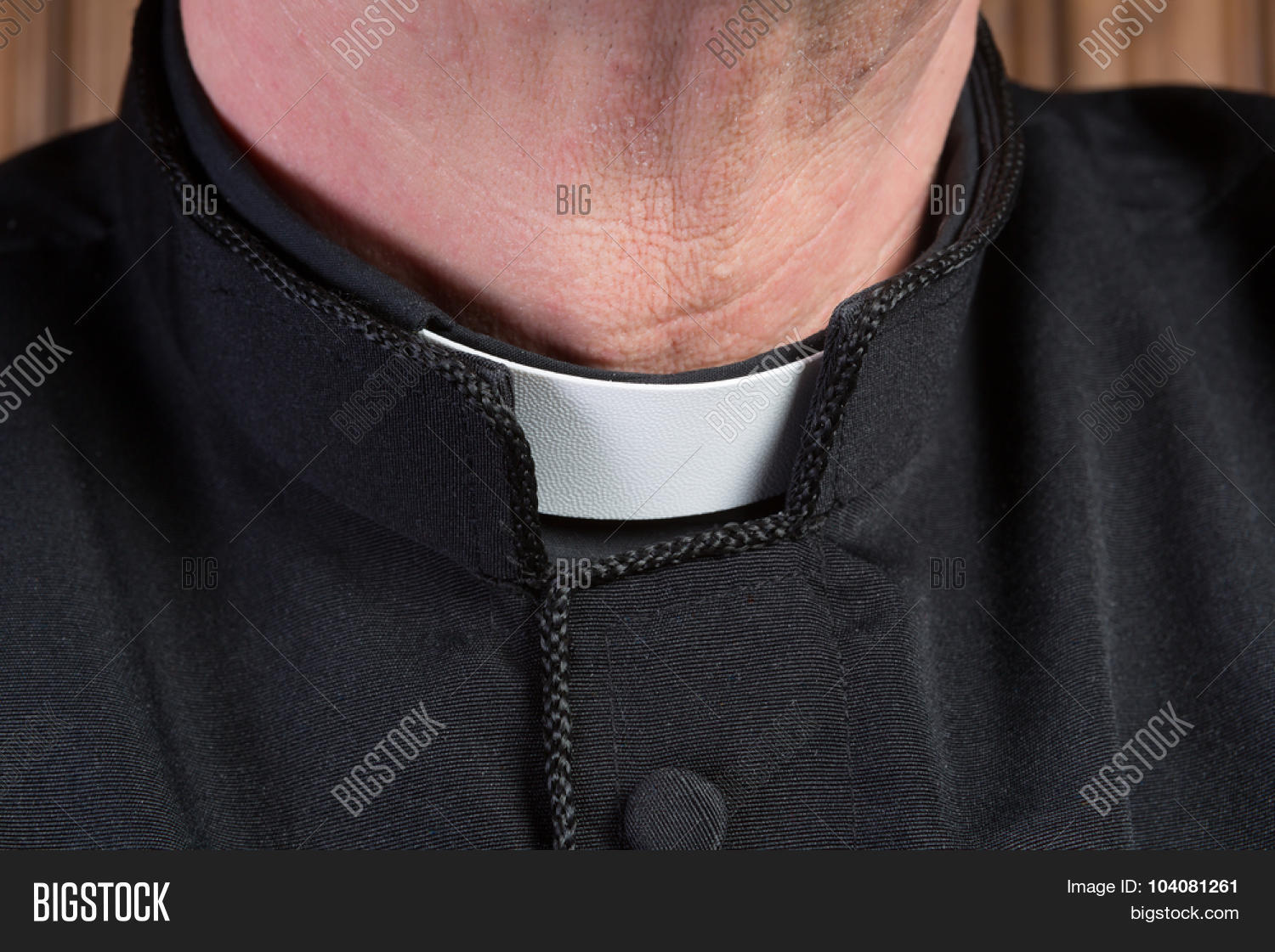 Closeup Neck Priest Image & Photo (Free Trial) | Bigstock