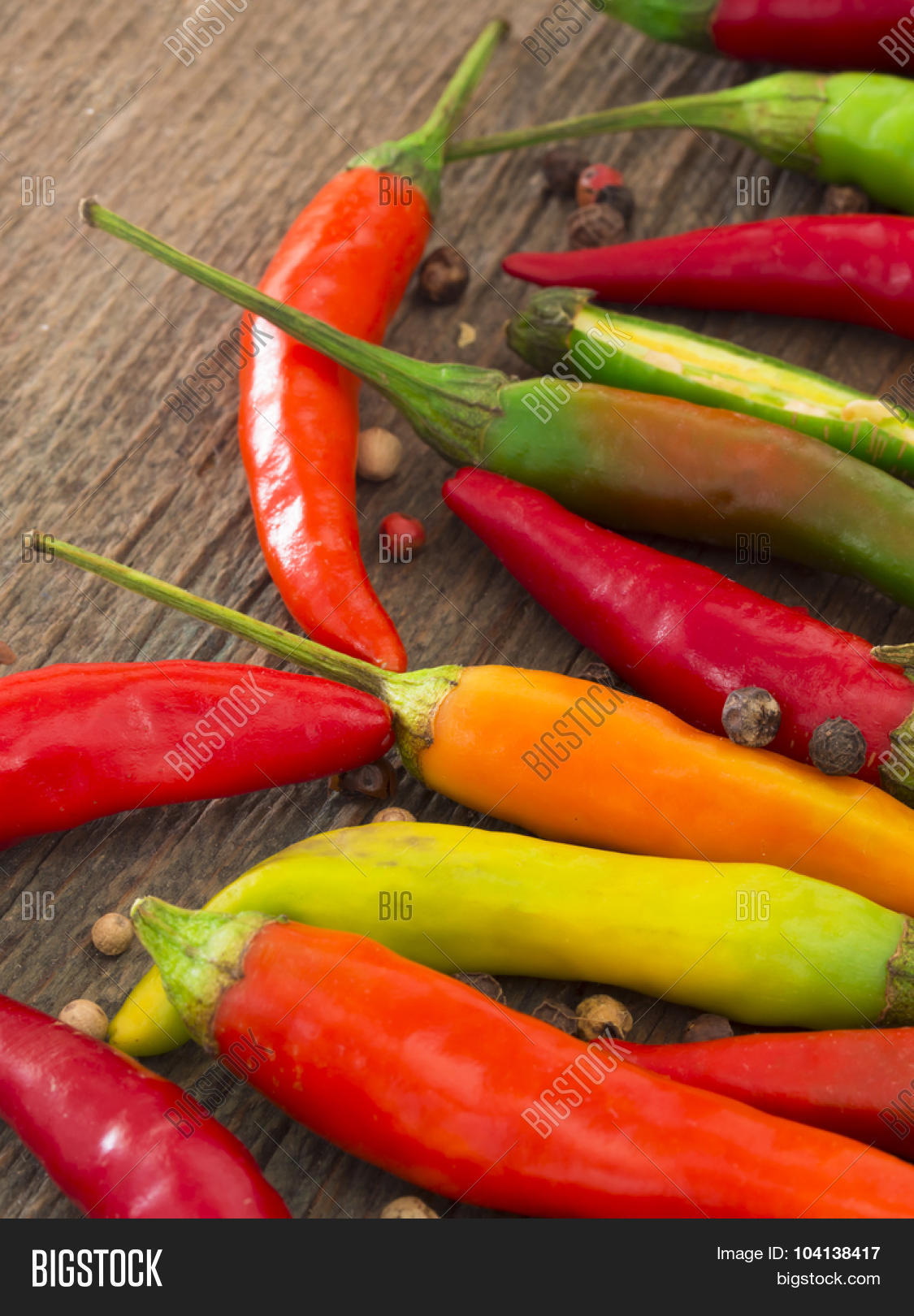 Fresh Chili Peppers Image & Photo (Free Trial) | Bigstock
