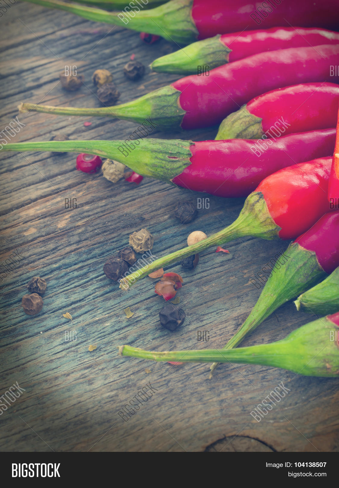 Fresh Chili Peppers Image & Photo (Free Trial) | Bigstock