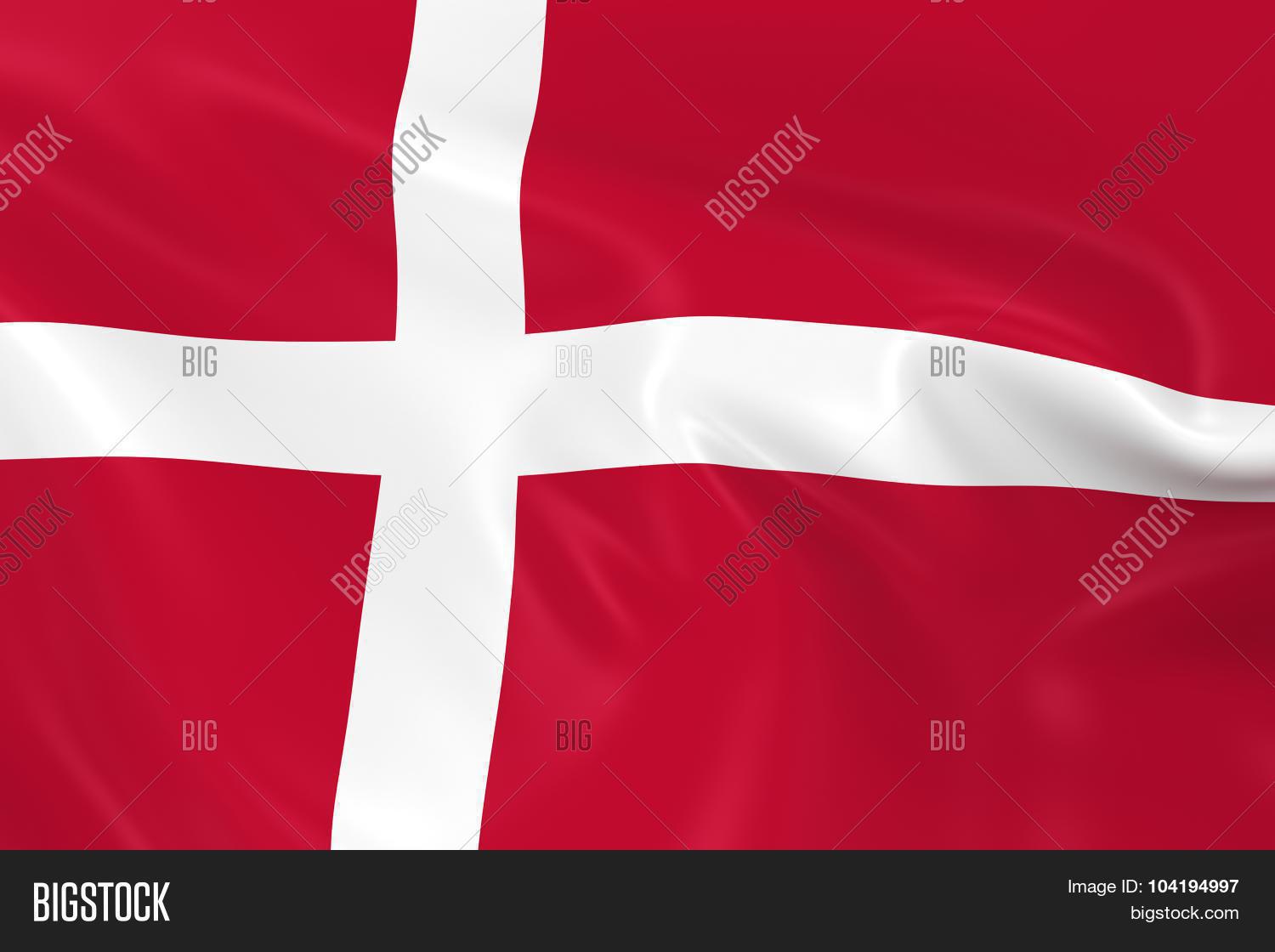 Waving Flag Denmark - Image & Photo (Free Trial) | Bigstock