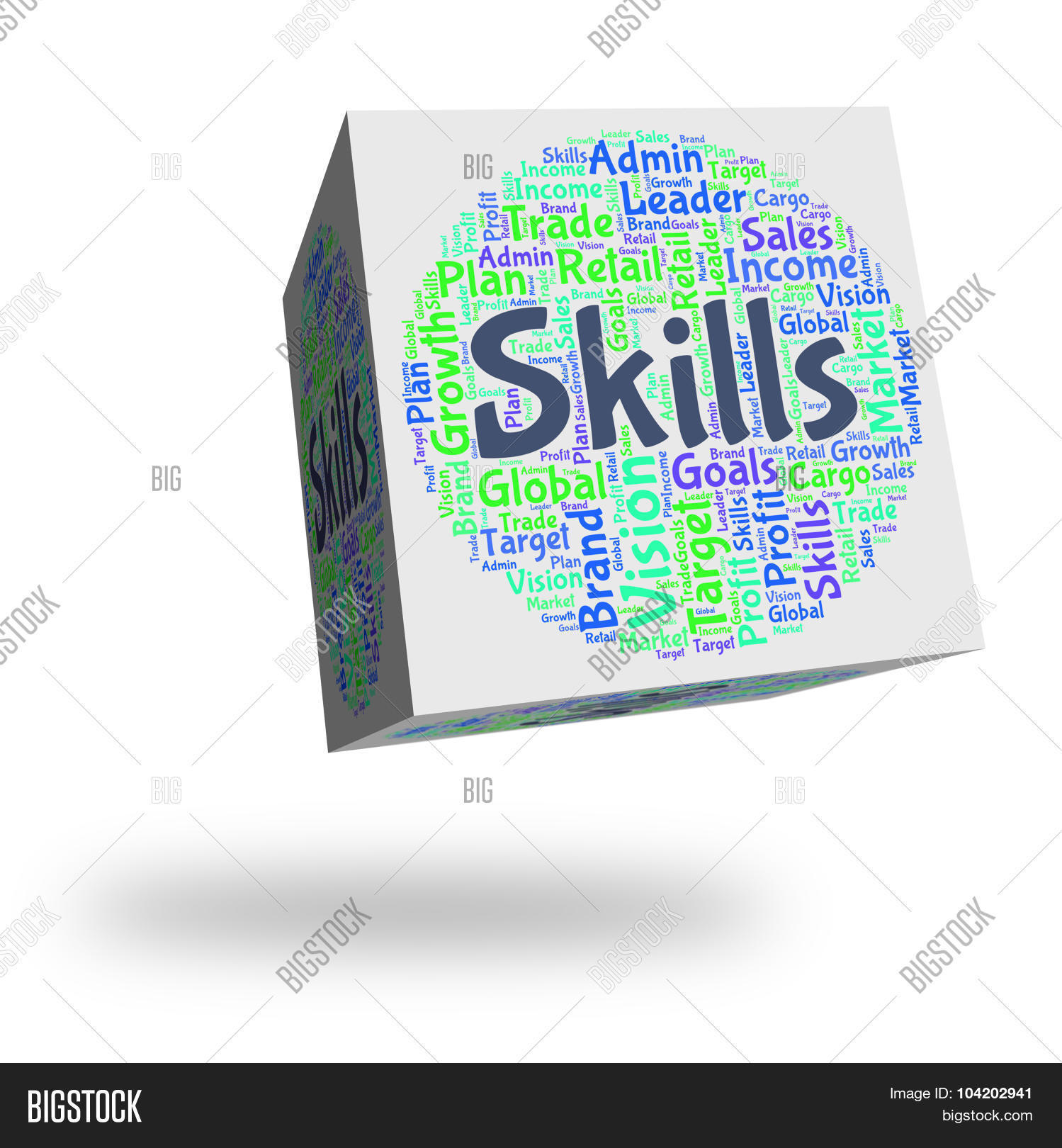 Skills Word Shows Image & Photo (Free Trial) | Bigstock