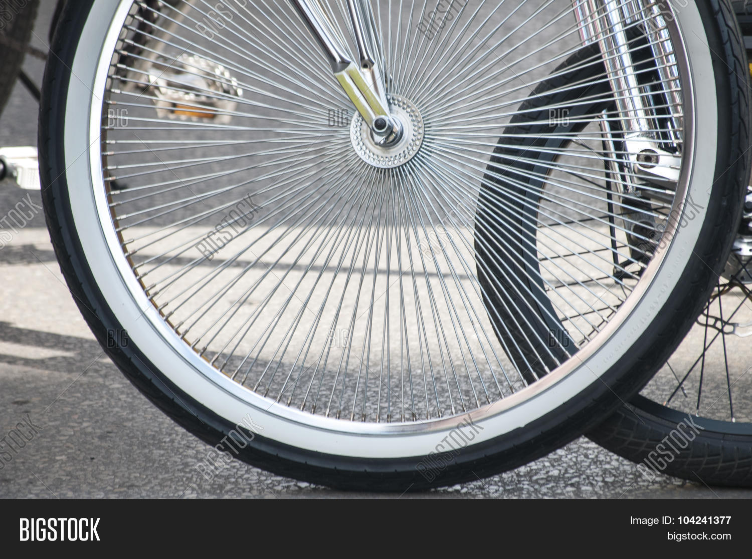 Bicycle Front Wheels Image & Photo (Free Trial) | Bigstock