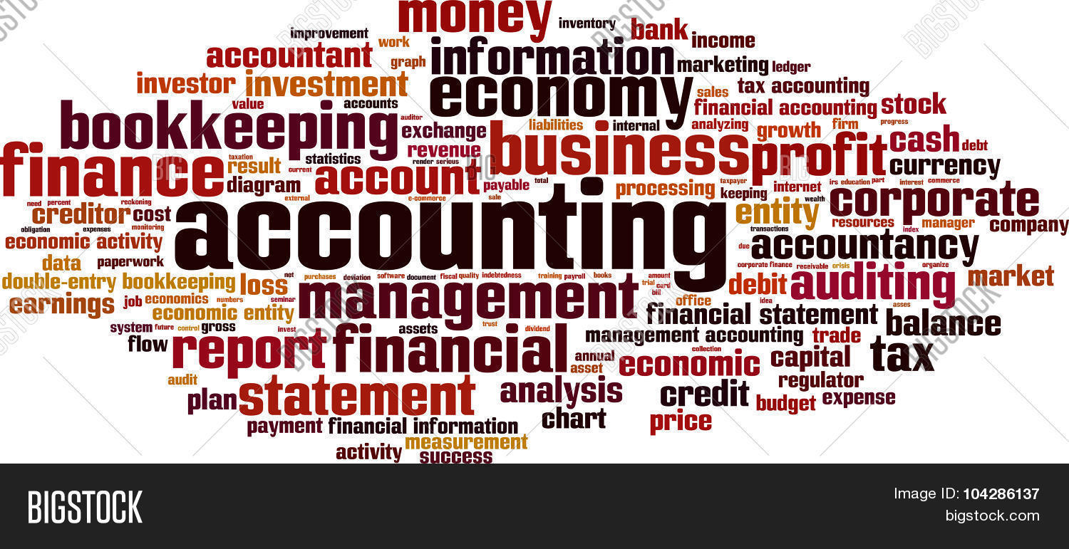 Accounting Word Cloud Vector & Photo (Free Trial) | Bigstock