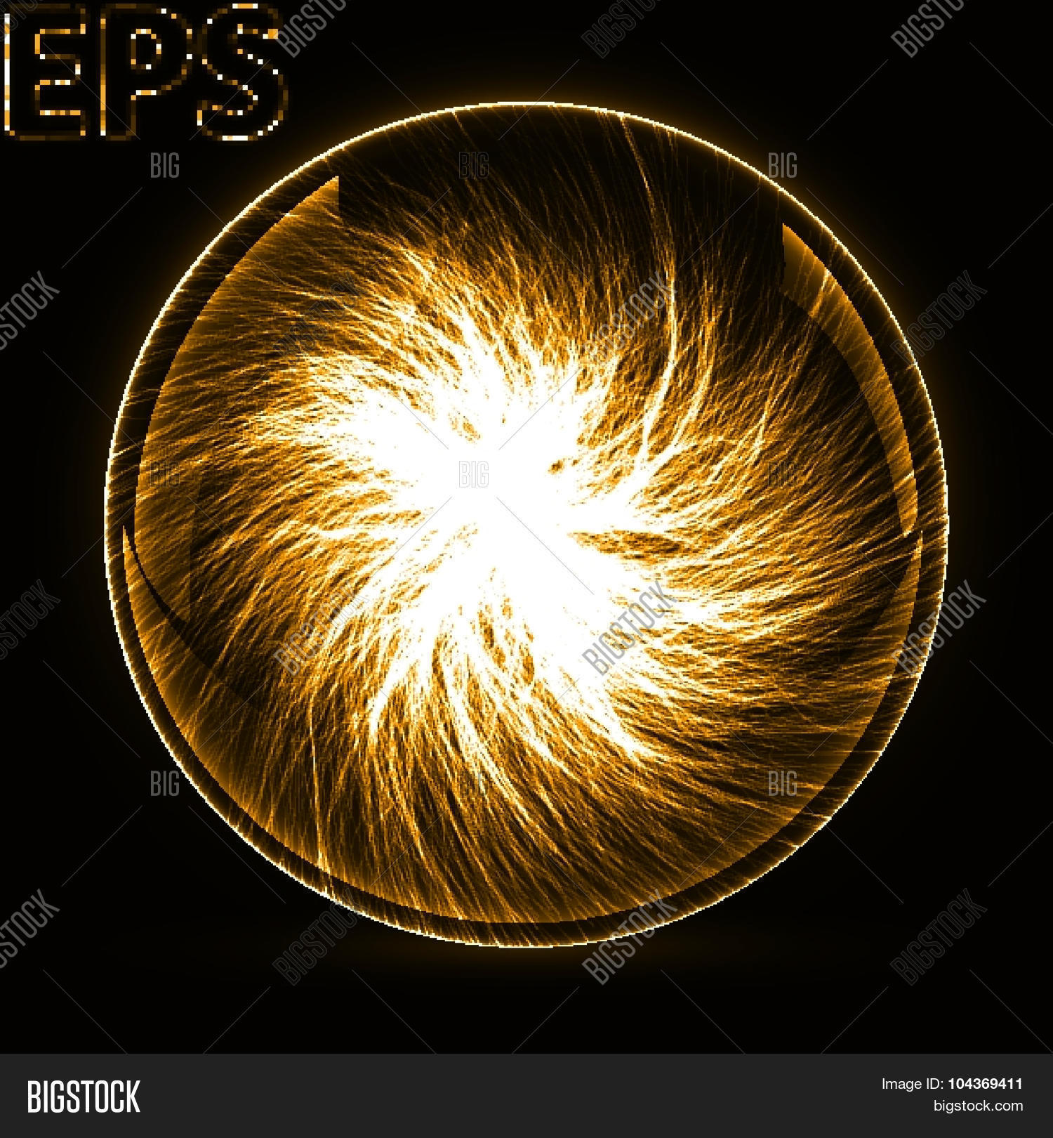 Magical Energy Ball. Vector & Photo (Free Trial) | Bigstock