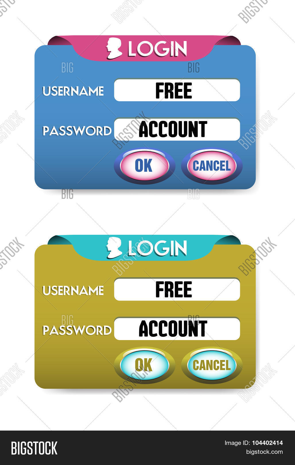 Free Account Vector & Photo (Free Trial) | Bigstock