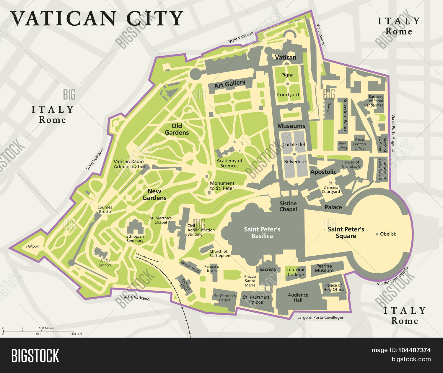 Vatican City Vector & Photo (Free Trial) | Bigstock