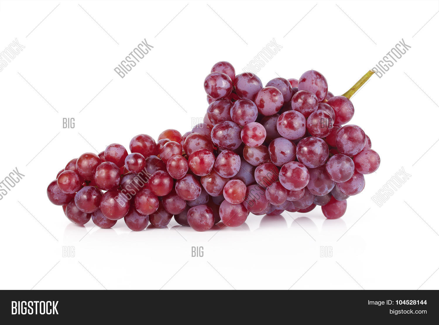 Grapes Isolated On Image & Photo (Free Trial) | Bigstock