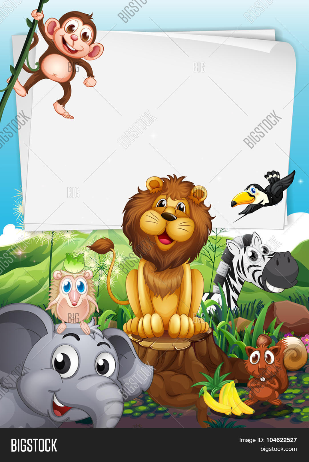 Border Design Wild Vector & Photo (Free Trial) | Bigstock