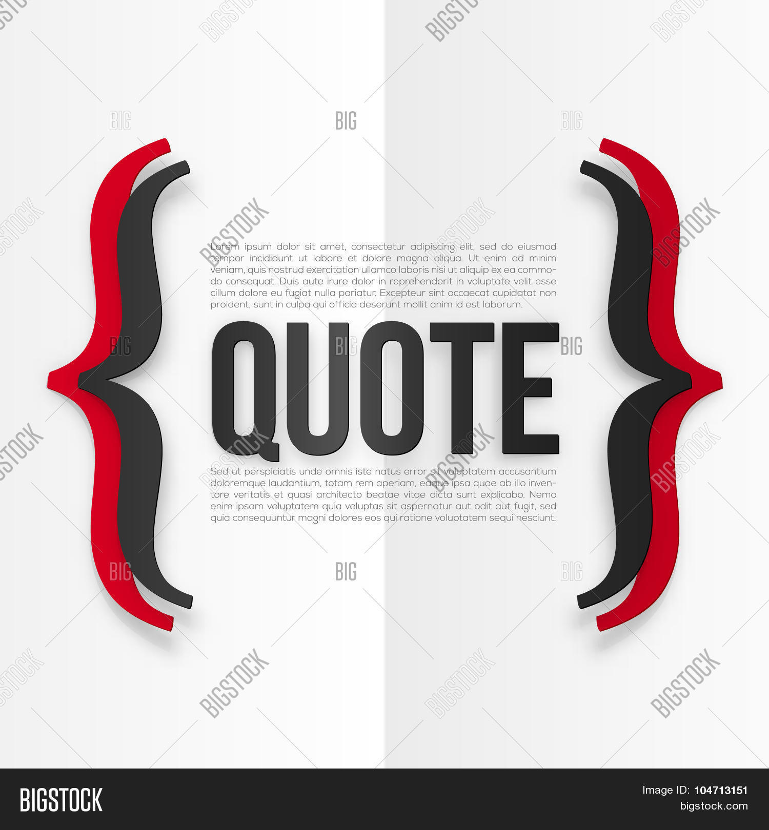 Red Black Curly Vector & Photo (Free Trial) | Bigstock