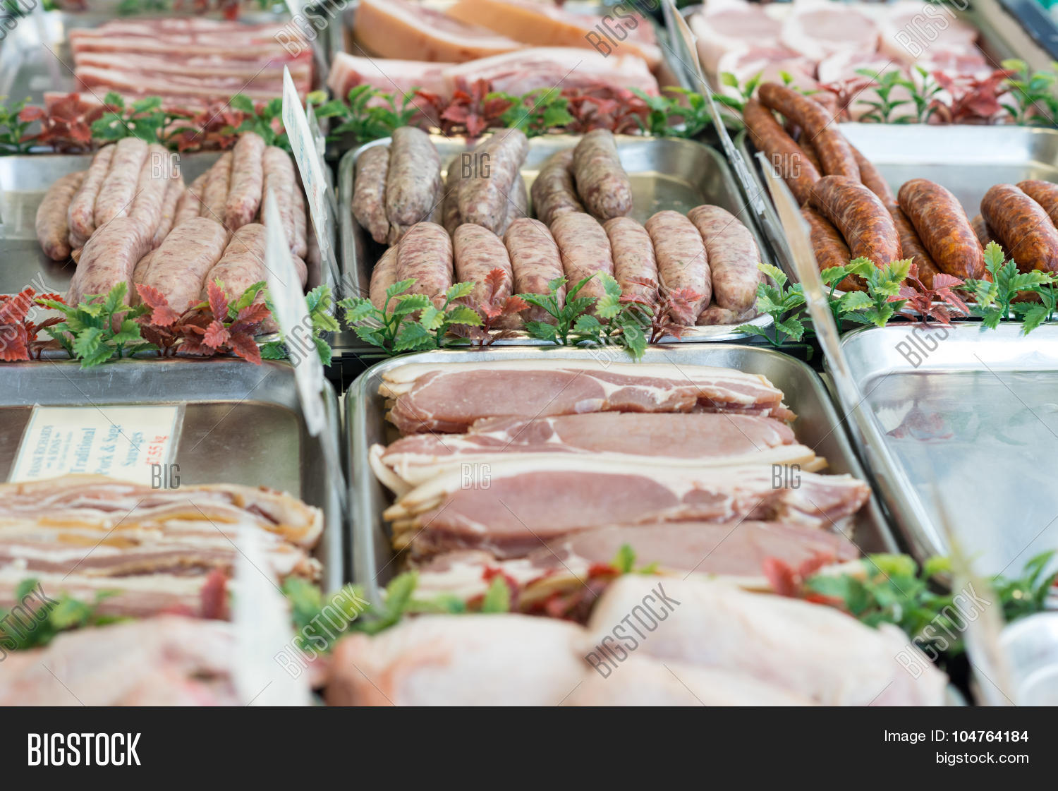 Meat Display Local Image & Photo (Free Trial) | Bigstock