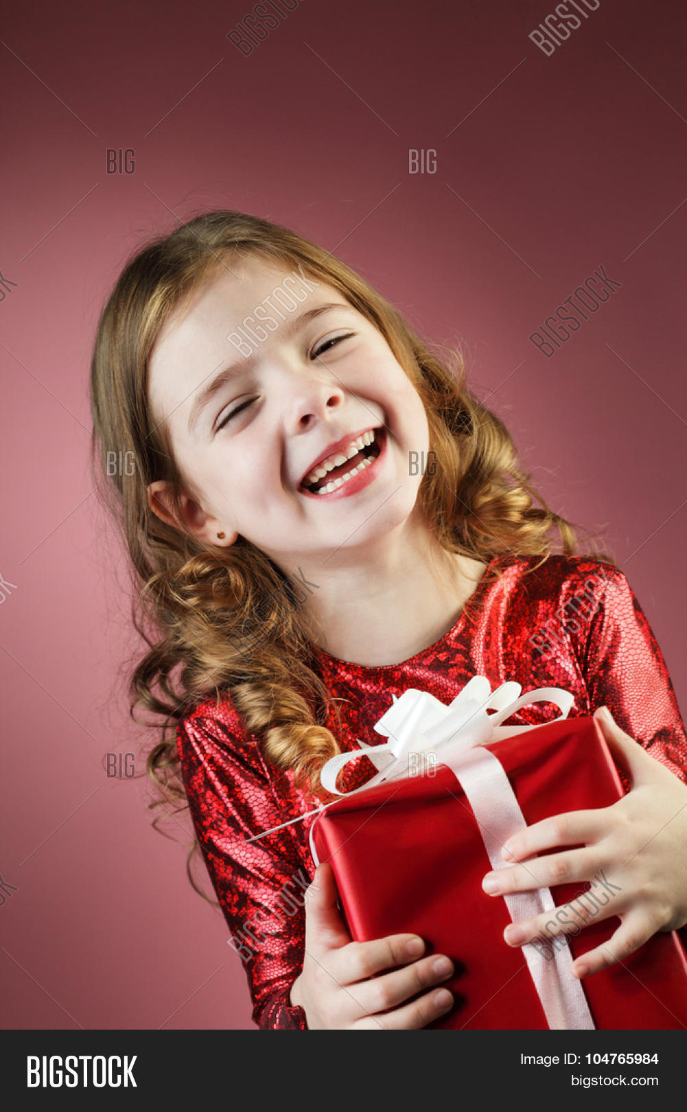 Happy Little Girl Open Image & Photo (Free Trial) | Bigstock