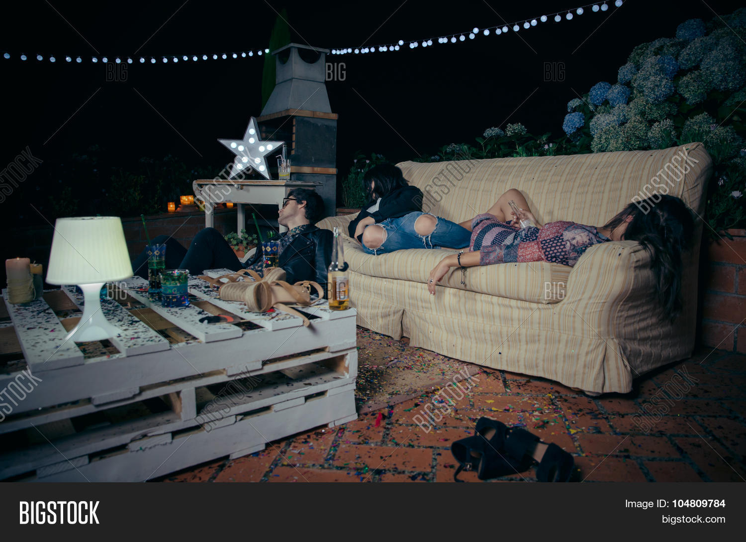 Young Drunk Friends Image & Photo (Free Trial) | Bigstock