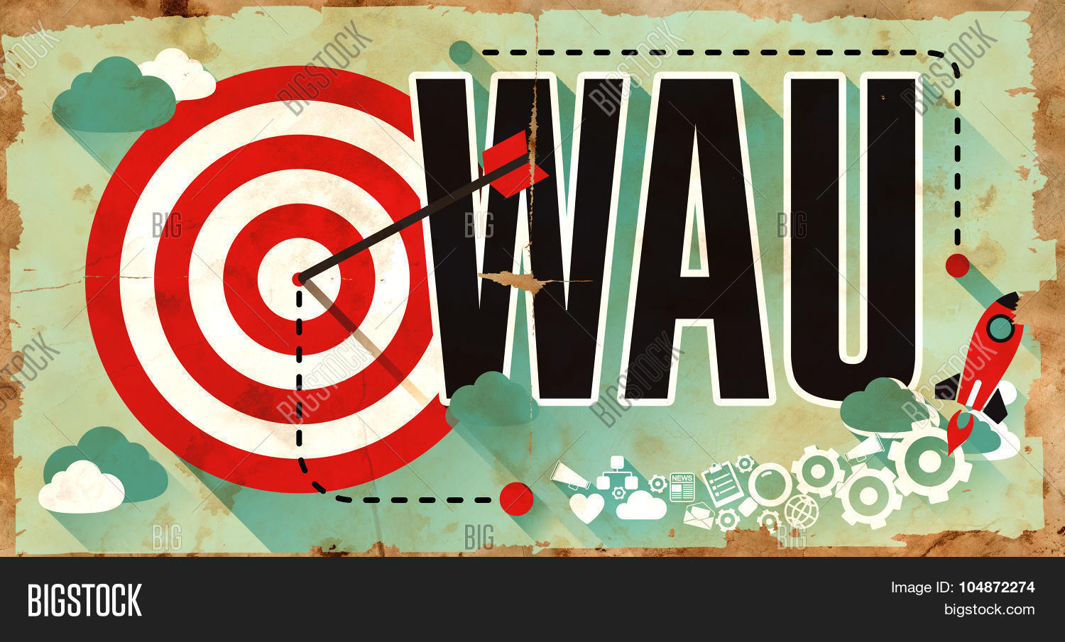 WAU Concept. Poster Image & Photo (Free Trial) | Bigstock