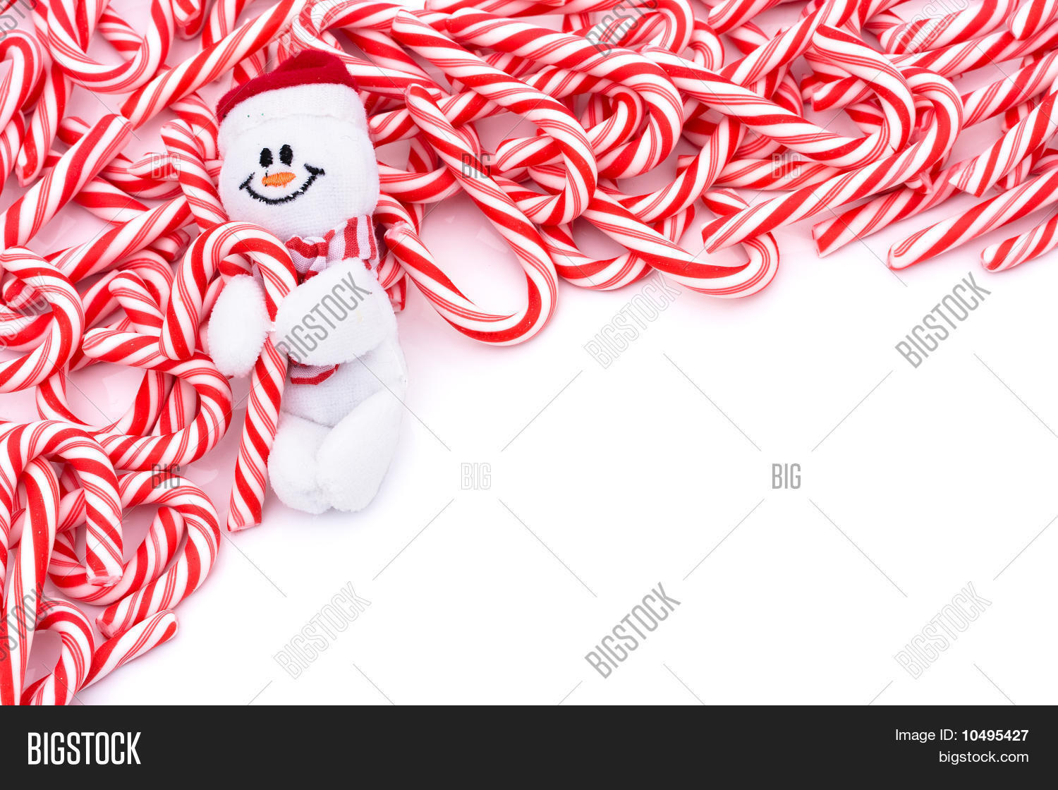 Candy Cane Border Image & Photo (Free Trial) | Bigstock