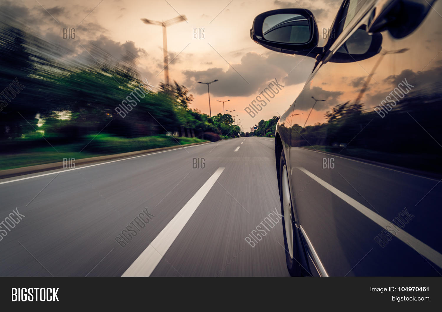 Side View Black Car Image & Photo (Free Trial) | Bigstock
