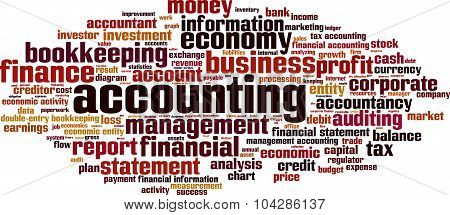 Accounting Word Cloud Vector & Photo (Free Trial) | Bigstock
