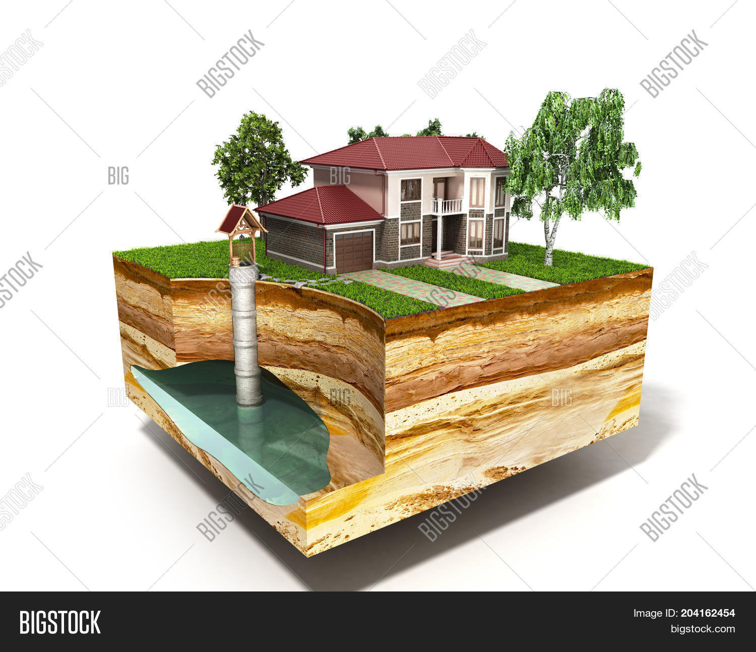 Water Well System Image & Photo (Free Trial) | Bigstock