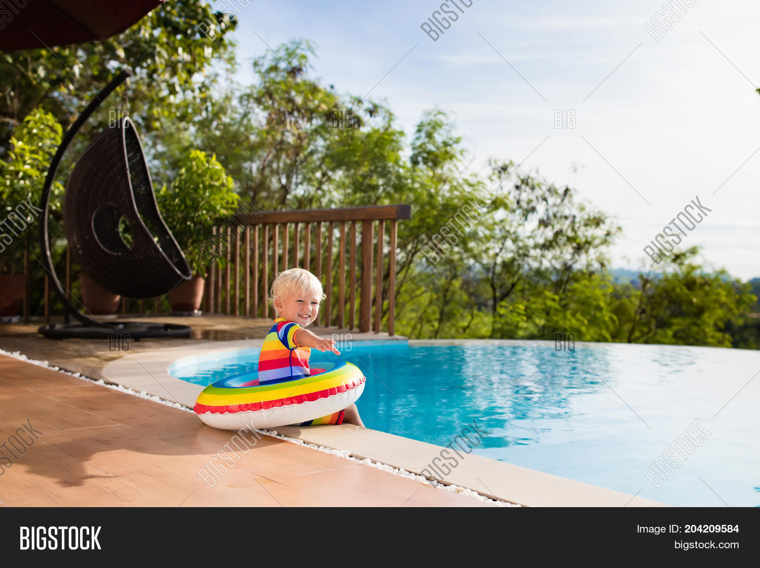 Baby Swimming Pool. Image & Photo (Free Trial) | Bigstock