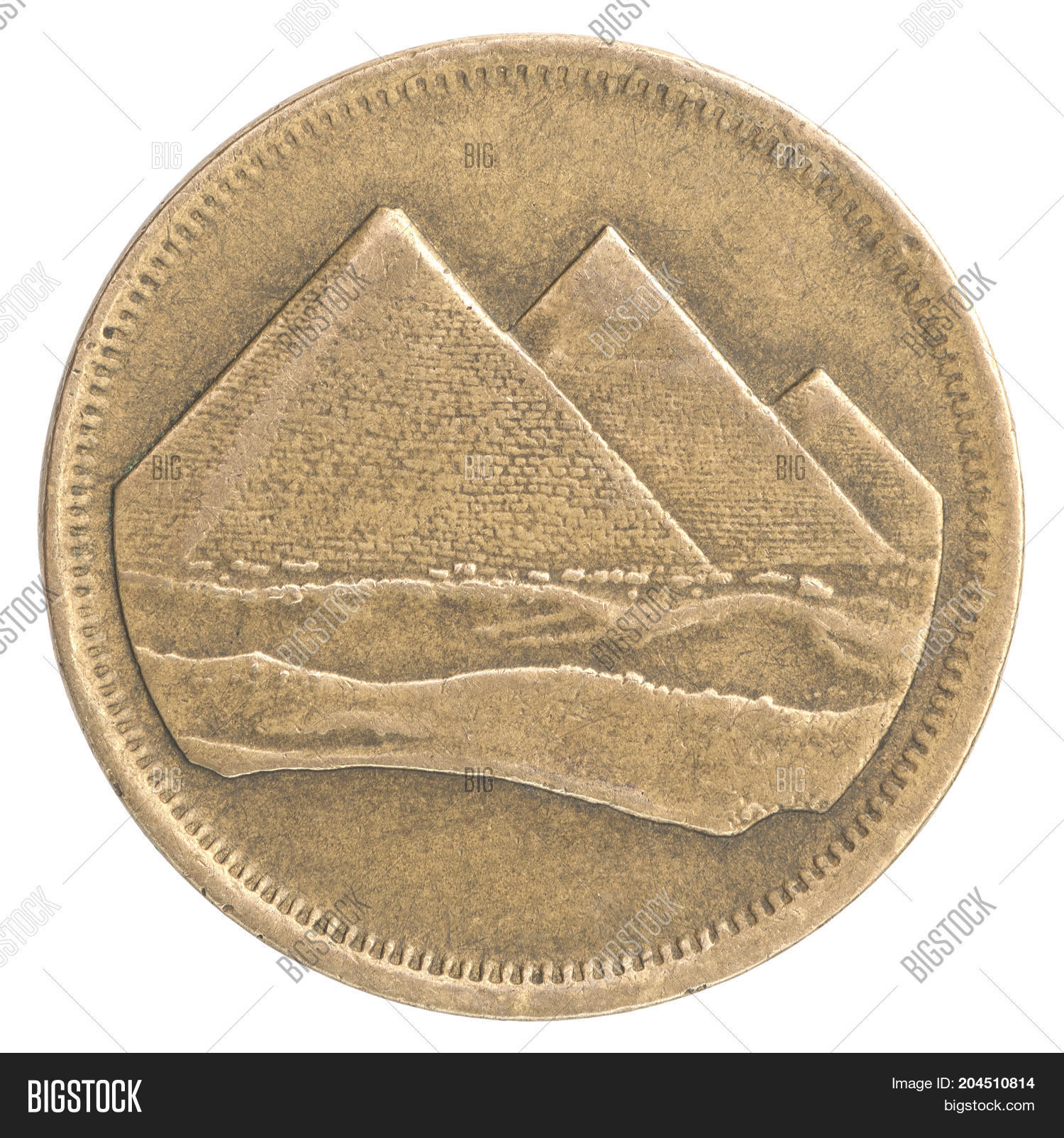 Coin Egyptian Piastres Image & Photo (Free Trial) | Bigstock