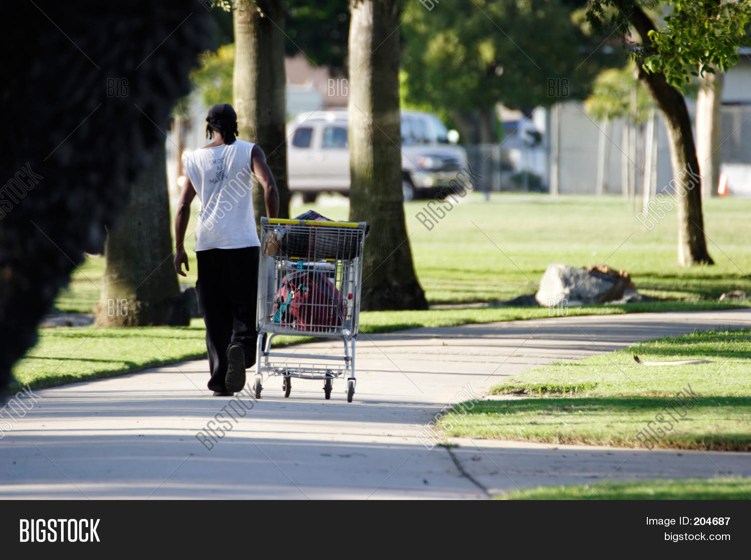 Homeless Man Walking Image & Photo (Free Trial) | Bigstock