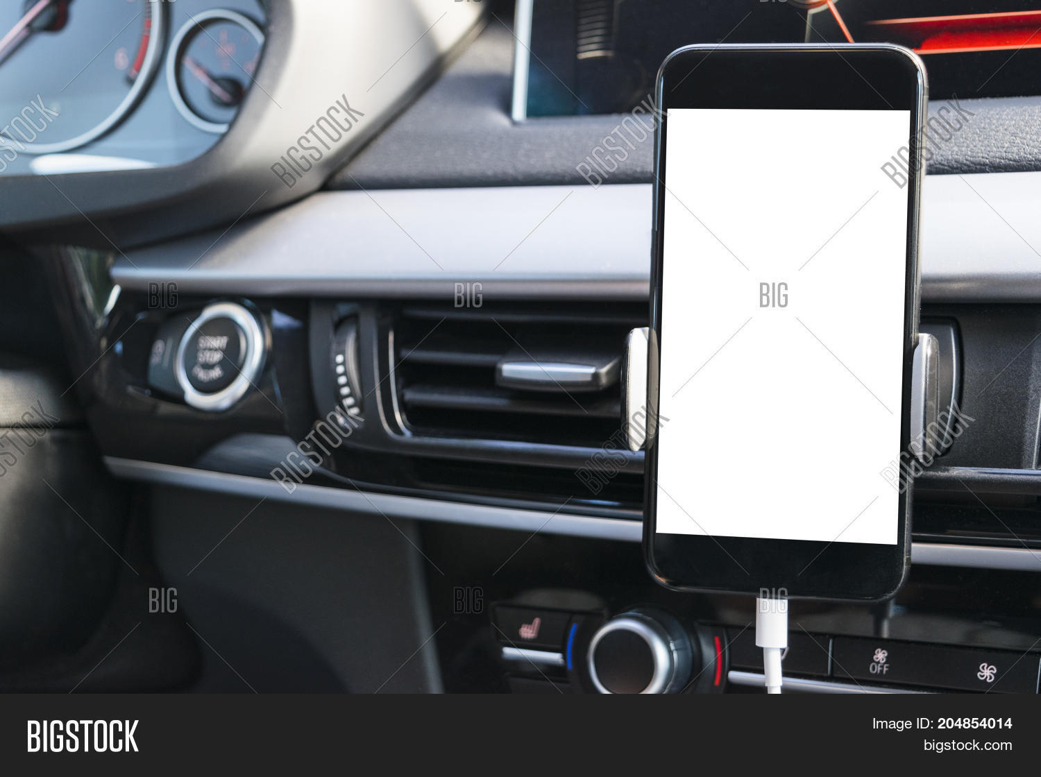 Smartphone Car Use Image & Photo (Free Trial) | Bigstock