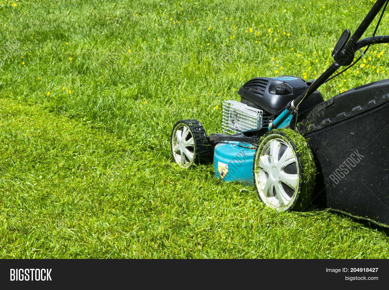 Mowing Lawns. Lawn Image & Photo (Free Trial) | Bigstock