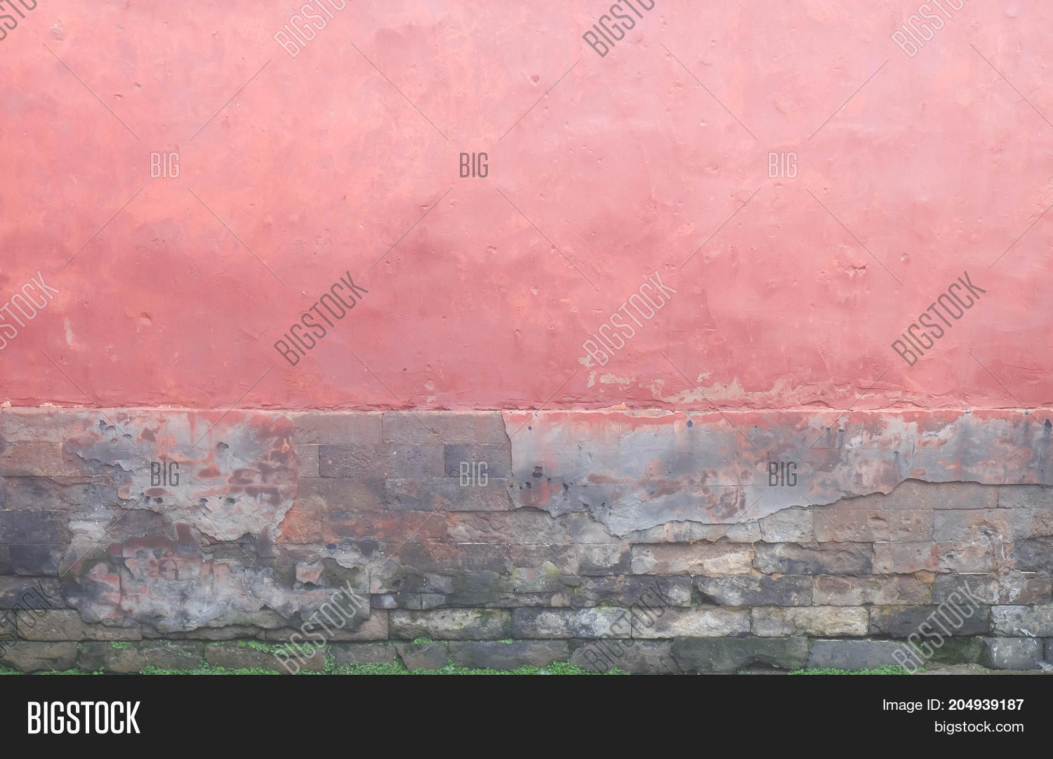 Surface Crack Wall Red Image & Photo (Free Trial) | Bigstock