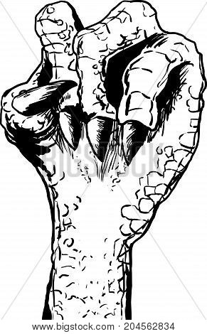 Lizard Clenched Fist Image & Photo (Free Trial) | Bigstock