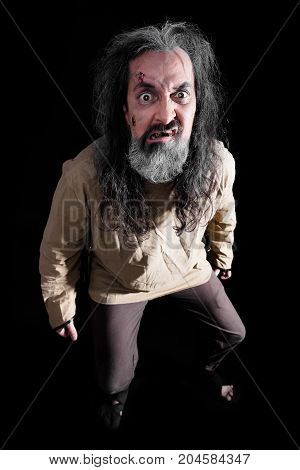 Halloween Insane Man Image & Photo (Free Trial) | Bigstock