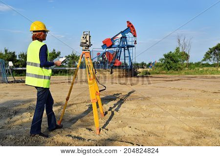 Woman Land Surveyor Image & Photo (Free Trial) | Bigstock