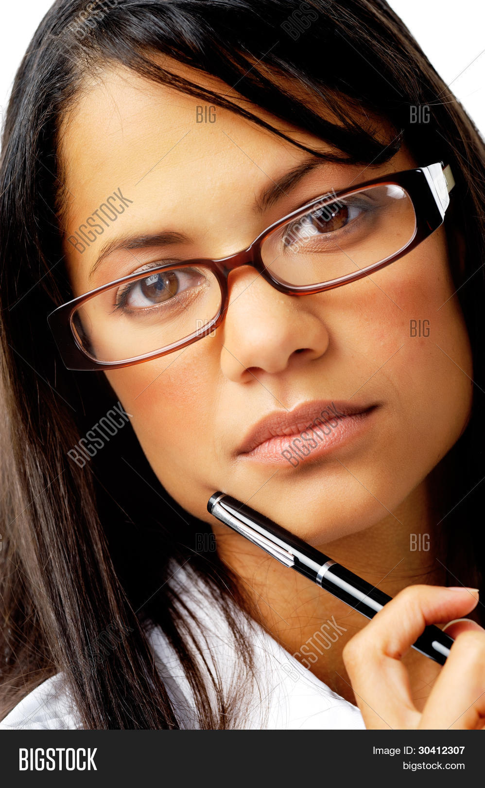 Expressionless Woman Image & Photo (Free Trial) | Bigstock