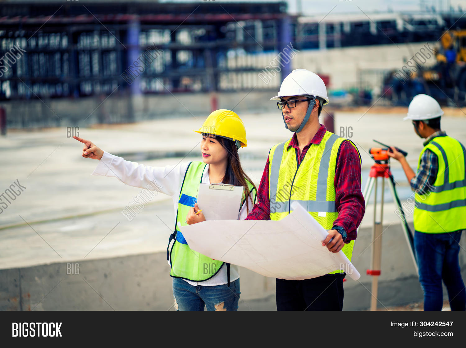 Surveyor Engineer Image & Photo (Free Trial) | Bigstock
