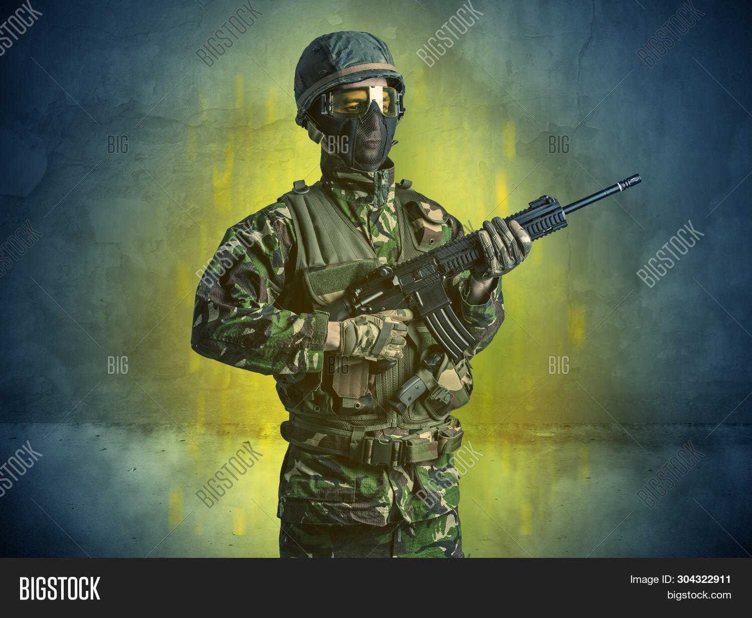Hazard, Menace Soldier Image & Photo (Free Trial) | Bigstock