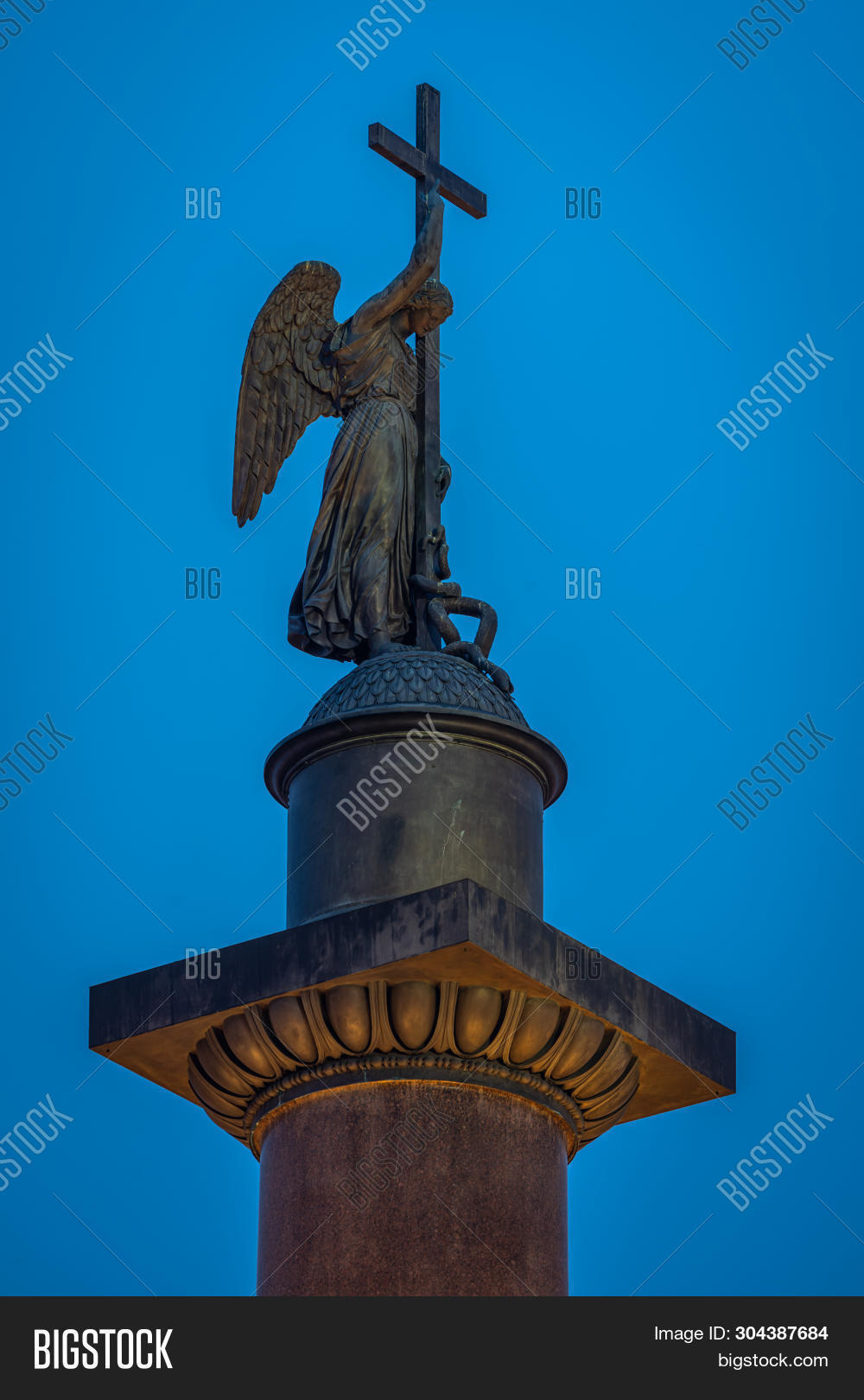 Statue Angel On Image & Photo (Free Trial) | Bigstock