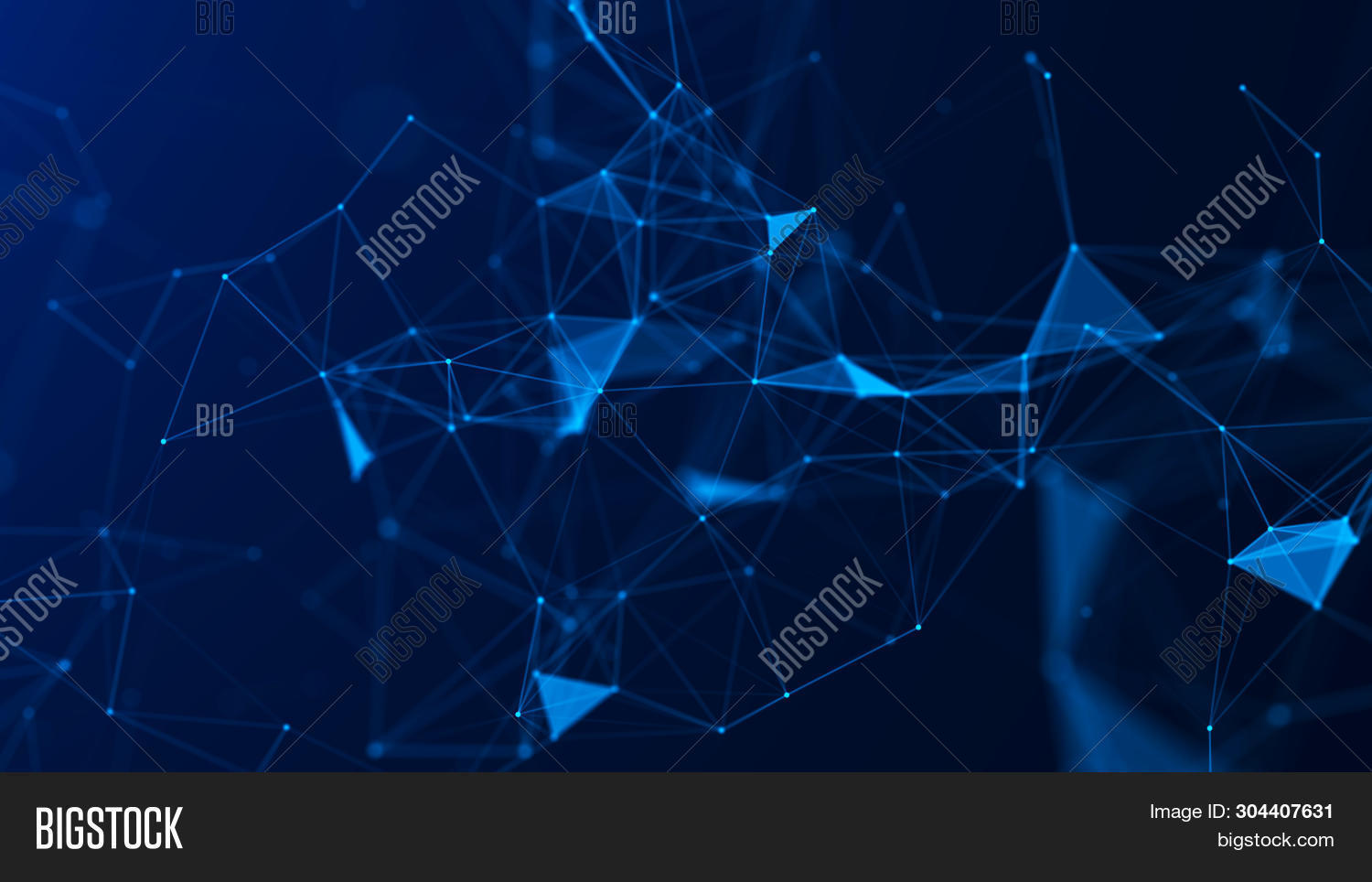 Abstract Blue Digital Image & Photo (Free Trial) | Bigstock