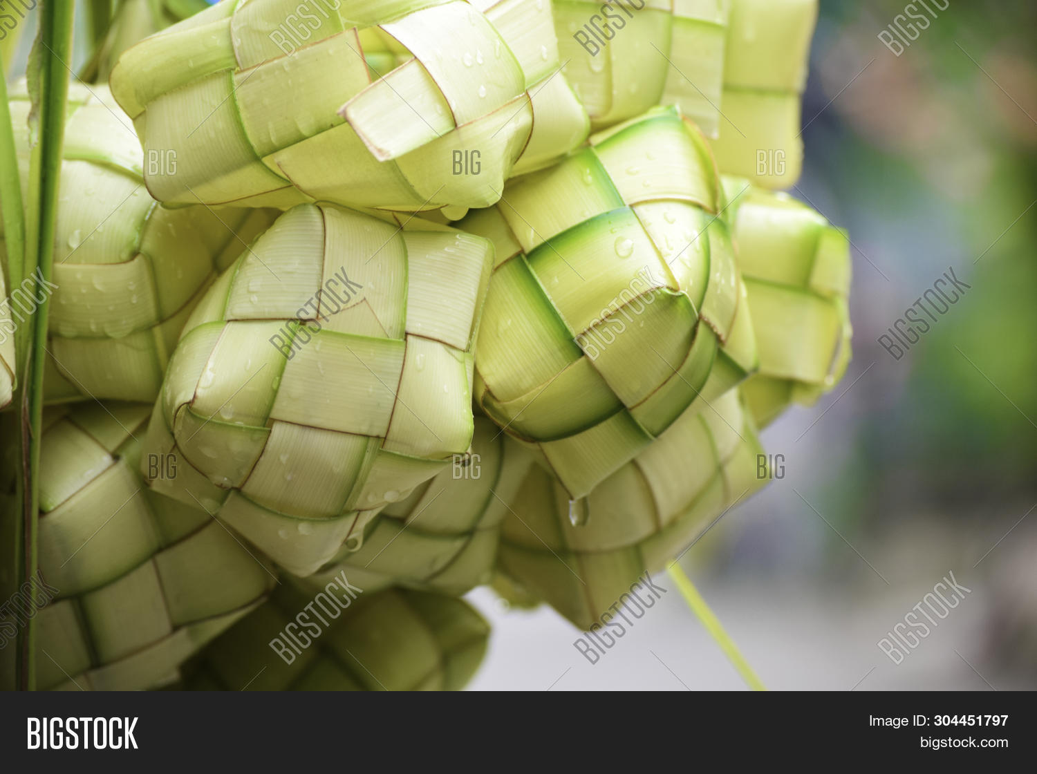 Ketupat "asian Rice Image & Photo (Free Trial) | Bigstock