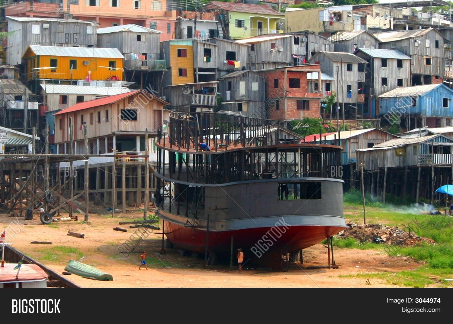 Amazon River Housing Image & Photo (Free Trial) | Bigstock