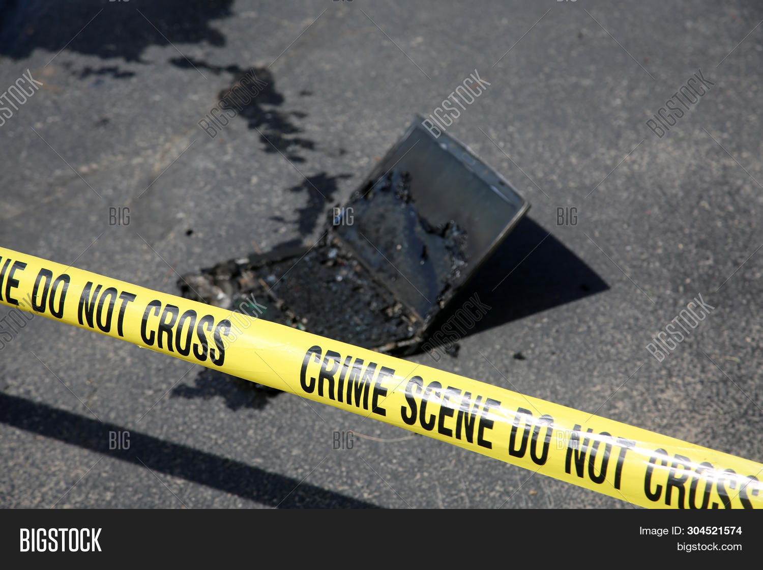 Computer Crime Scene. Image & Photo (Free Trial) | Bigstock