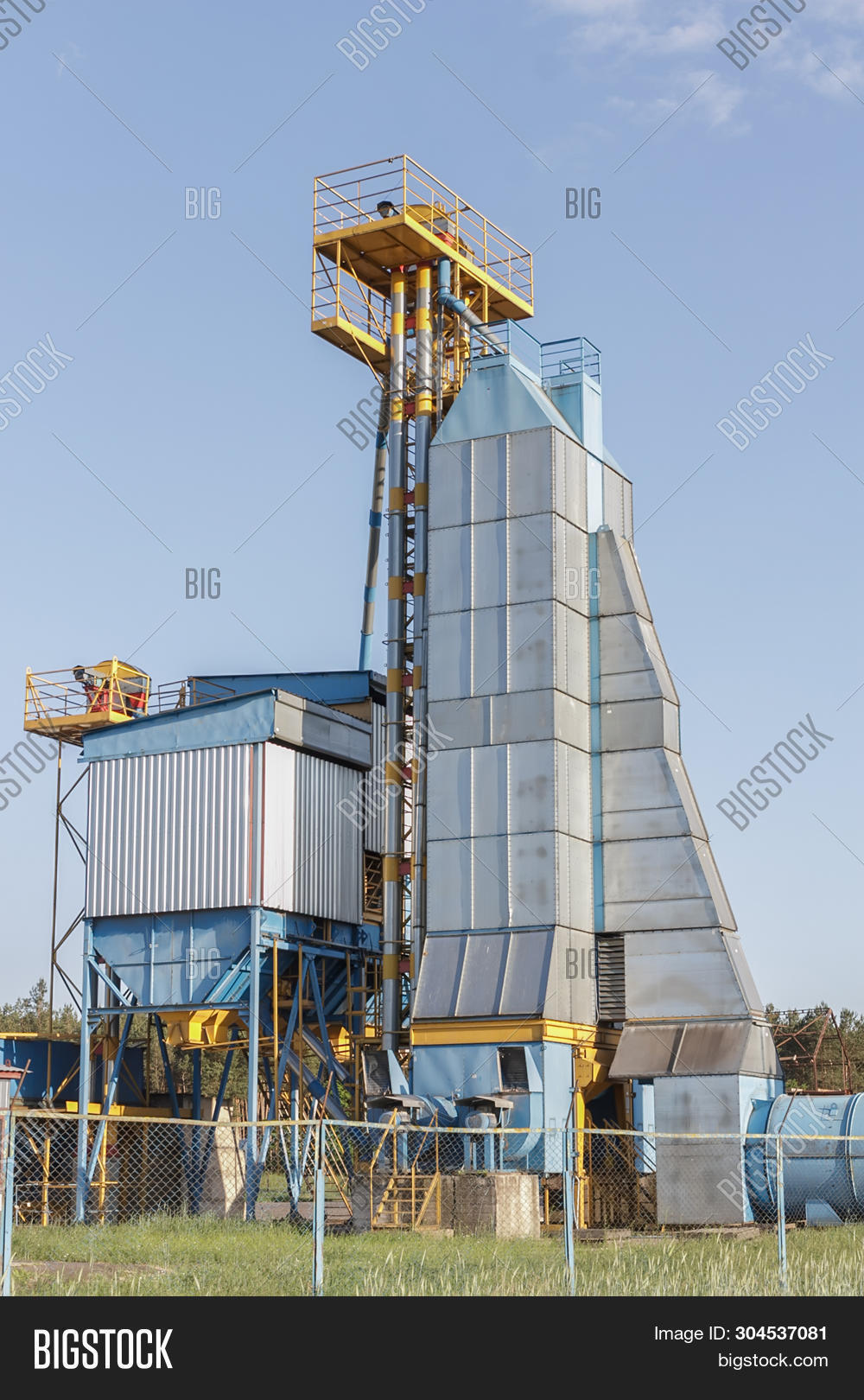 Big Group Grain Dryers Image & Photo (Free Trial) | Bigstock