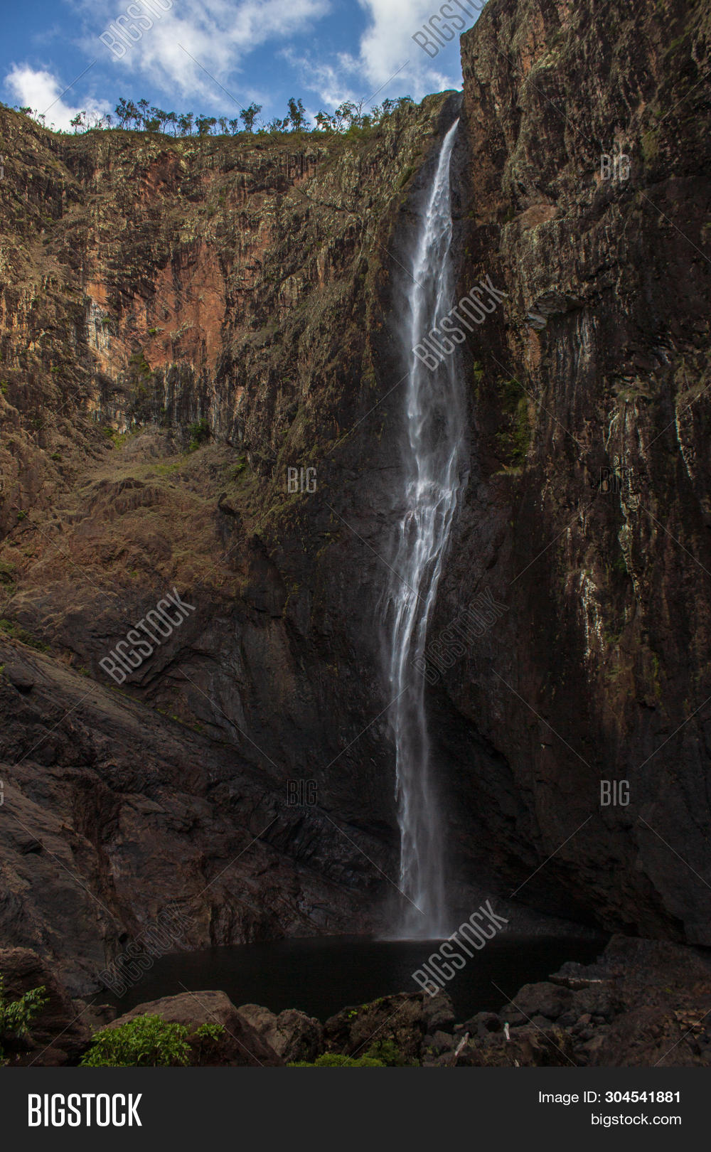 Giant Waterfall. Image & Photo (Free Trial) | Bigstock