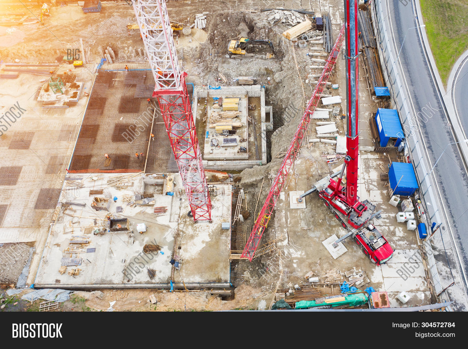 Aerial View, Crane Image & Photo (Free Trial) | Bigstock