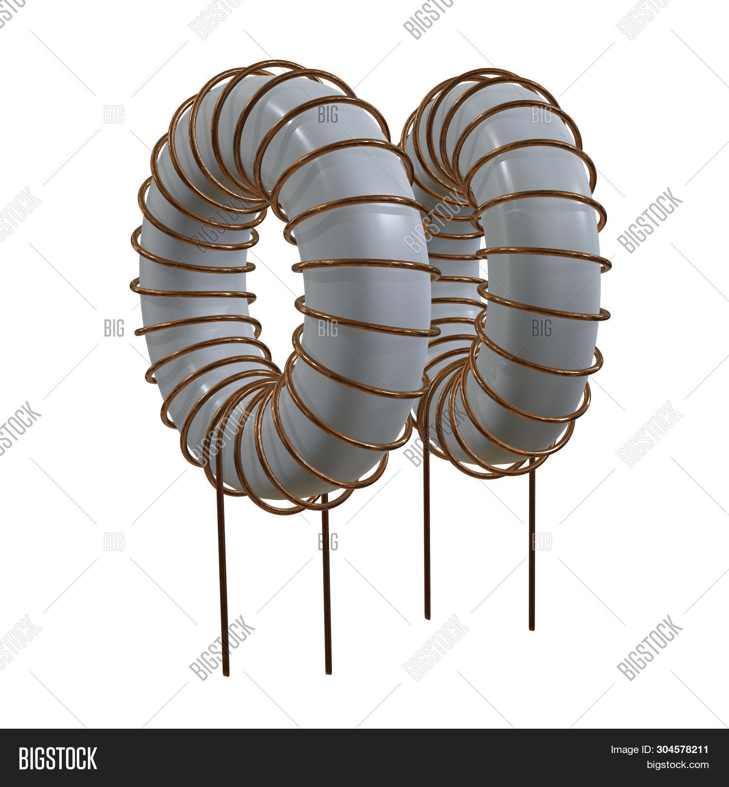 Toroidal Coil Inductor Image & Photo (Free Trial) | Bigstock