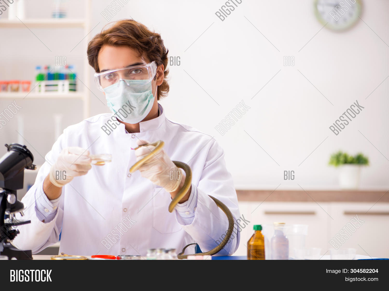 Male Scientist Image & Photo (Free Trial) | Bigstock