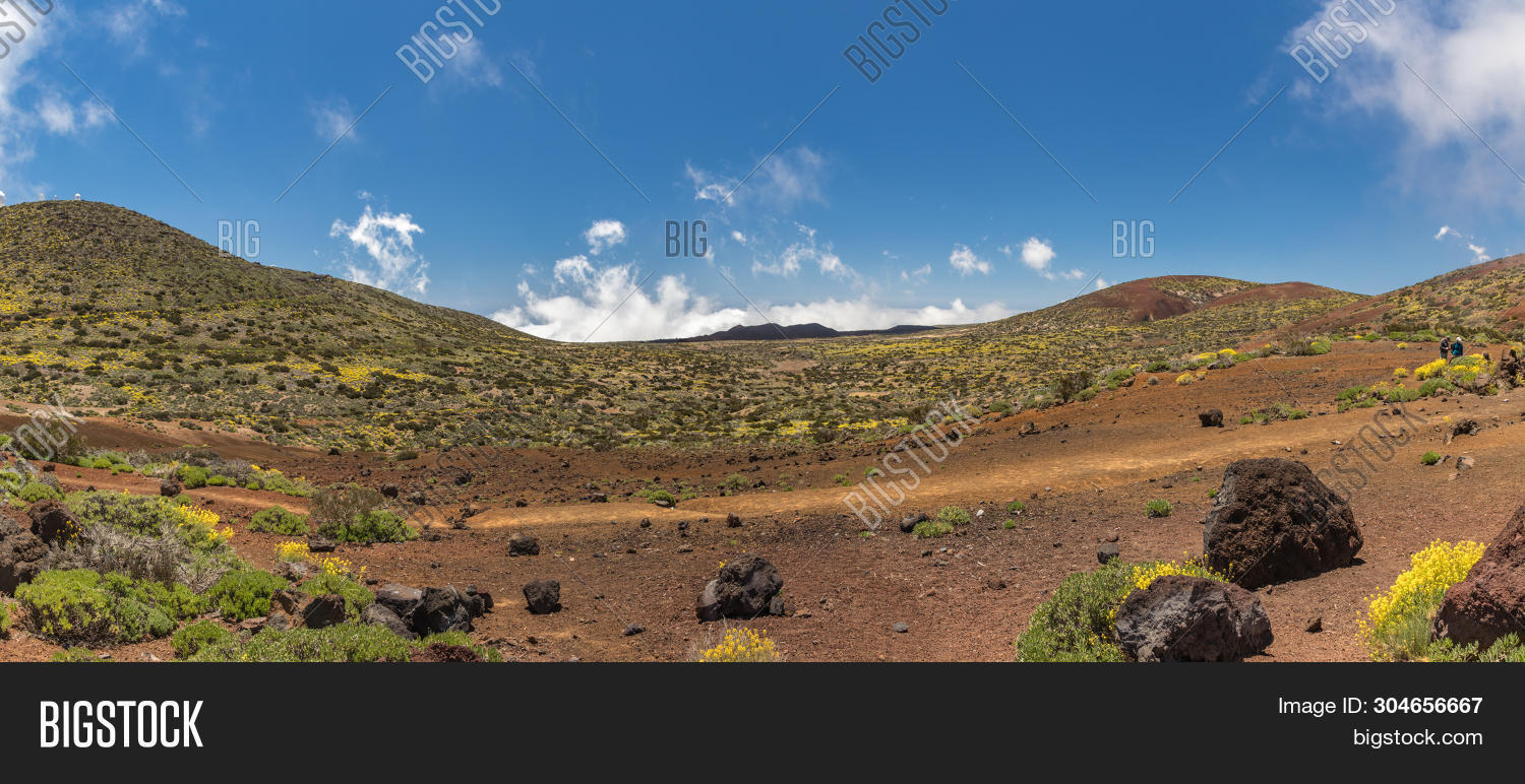 Mountain Teide White Image & Photo (Free Trial) | Bigstock