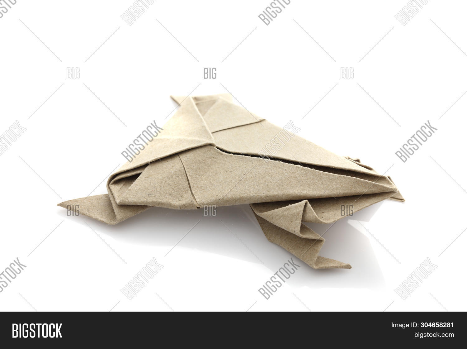 Origami Paper Frog By Image & Photo (Free Trial) | Bigstock