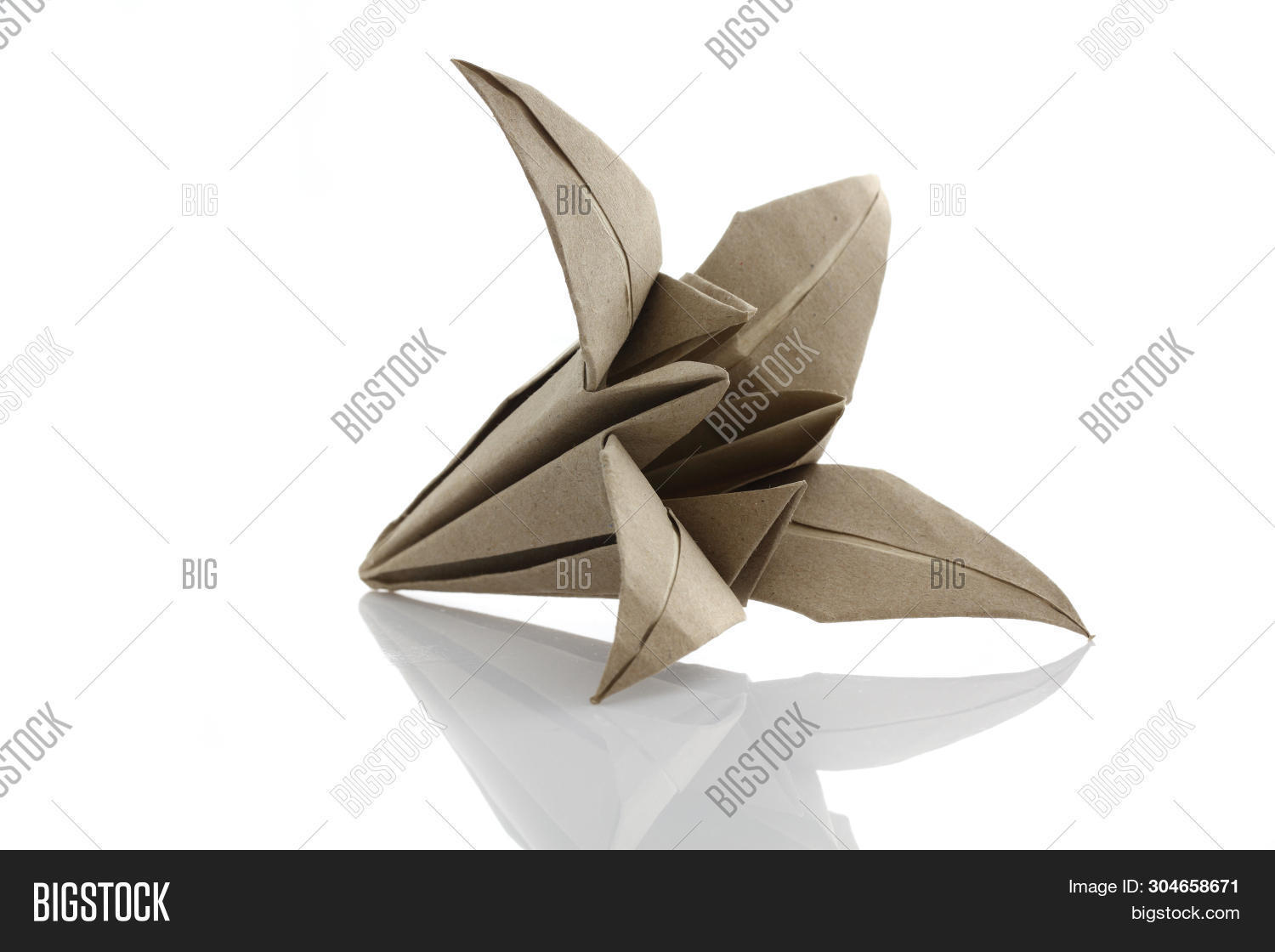Origami Paper Flower Image & Photo (Free Trial) | Bigstock
